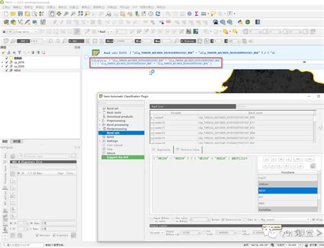 Qgis基于多期哨兵2影像遥感指数阈值法提取冬小麦分布（2） 计算ndvienvi2利用时序哨兵影像结合外业调绘图斑构建小麦、油菜