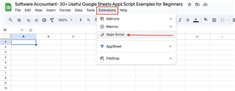 Useful Google Sheets Apps Script Examples For Beginners