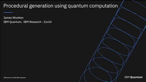 introducing procedural generation using quantum computation by dr