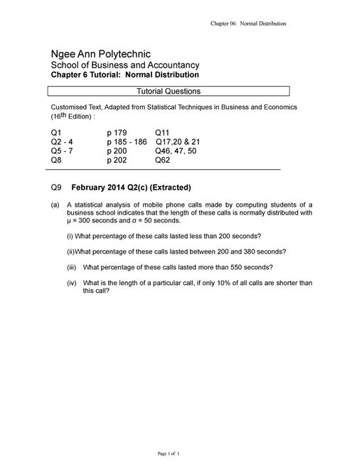 Tutorial Continuous Probability DistributionTutorial Continuous Probability Distribution