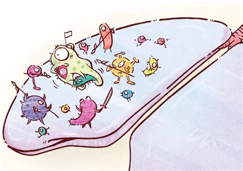 【漫绘科普】流感病毒入侵人体全过程 病菌