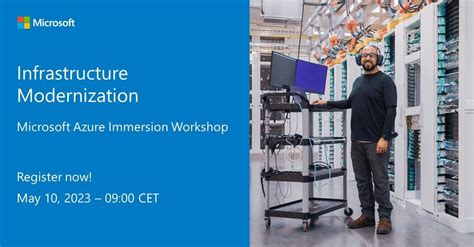 Join Microsoft And Our Partner Aveniq At The Azure Infrastructure Modernization Workshop And