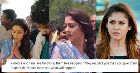 Nayanthara Threatens To Break Fans Phone After Being Filmed At Temple With Vignesh Sivan