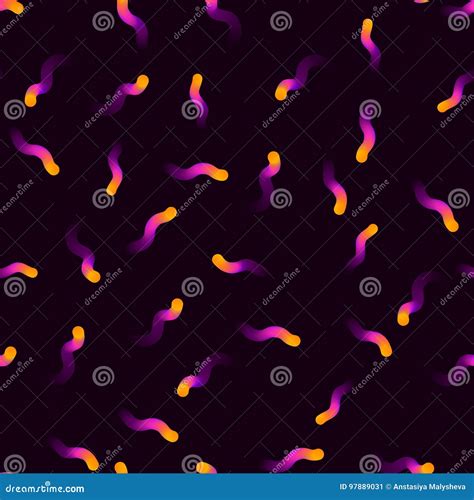 Abstract Seamless Pattern Stock Vector Illustration Of Bright 97889031