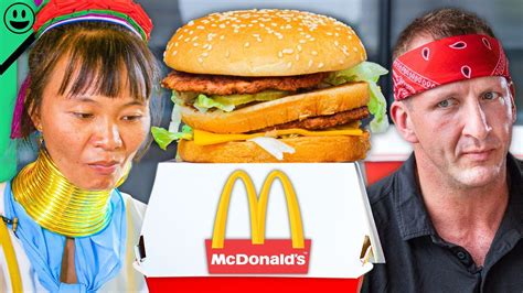 Tribal Woman Tries Mcdonalds Guess Which Food She Hated Win Big