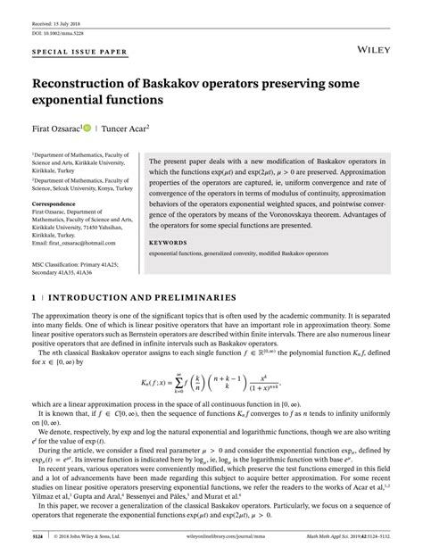 Reconstruction Of Baskakov Operators Preserving Some Exponential