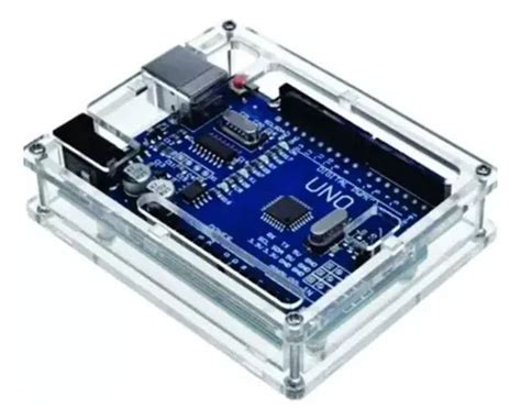 kit para arduino uno r3 case com parafusos mercadolivre