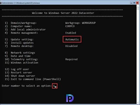 Patch Server Core Installation With Latest Windows Updates