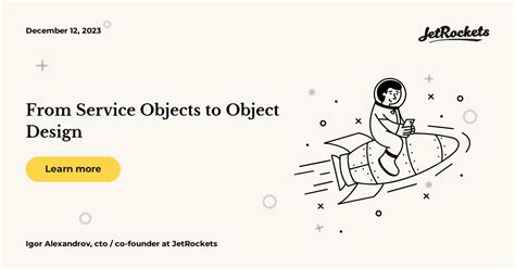 Refactoring Ruby From Service Objects To Design Jr