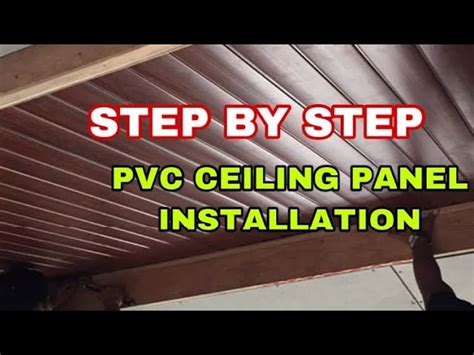 Pvc Ceiling Installation Guide Shelly Lighting