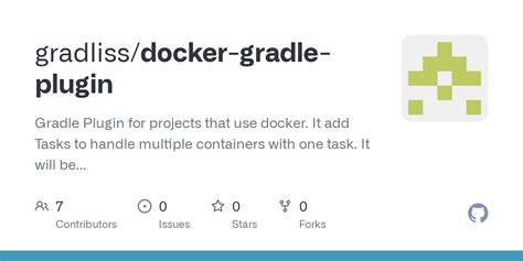 github gradliss docker gradle plugin gradle plugin for projects that