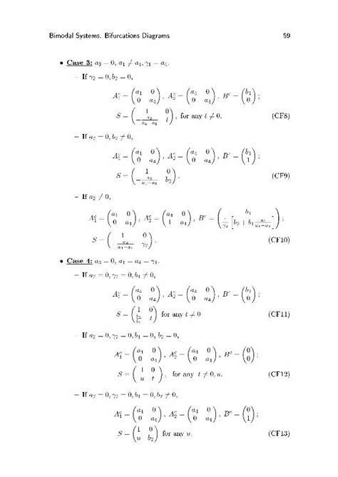 Pdf Planar Bimodal Piecewise Linear Systems Bifurcation Diagrams