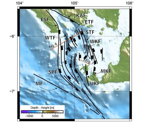 Structural Configuration Of The Spb Semangko Pull Apart Basin Based Download Scientific