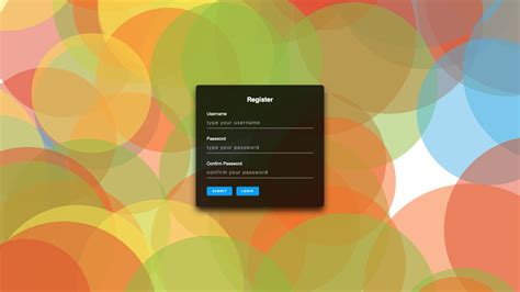 Tsparticles Authentication Template Auth Template
