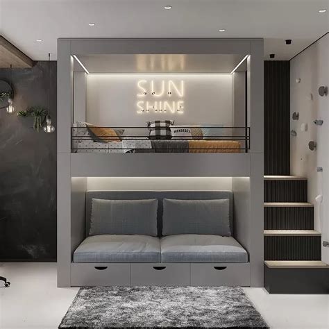 Двухъярусная кровать с диваном 30 фото советы по выбору