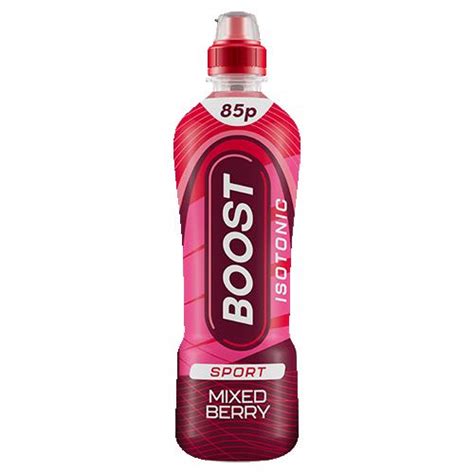 Boost Isotonic Sport Mixed Berry 12x500ml Lynas Foodservice