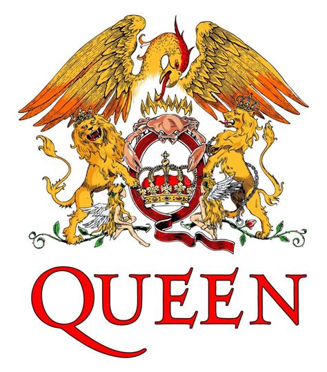 Queen A British Rock Band Vector Logo Editorial Stock Image