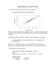 Mastering Linear Regression With Practical R Code Examples Course Hero