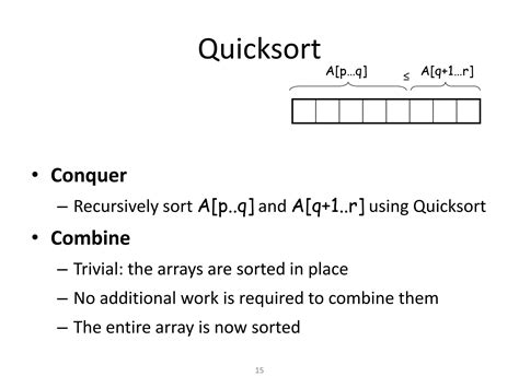 Merge Sort And Quick Sort Pptx