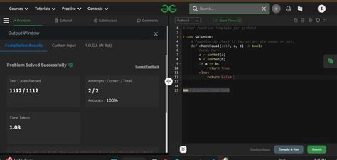 Codingjourney Geeksforgeeks Problemsolving Dailychallenge