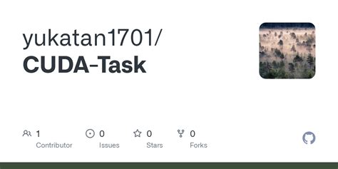 Github Yukatan1701cuda Task