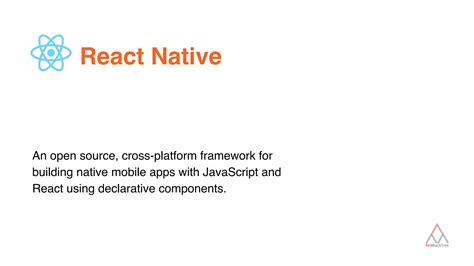 Introduction To React Native Ppt