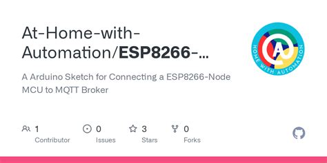 Github At Home With Automation Esp Wifi Mqtt Distancesensor A Arduino Sketch For