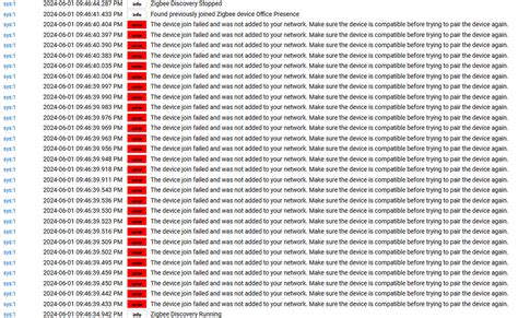Zigbee Pairing The Device Join Failed And Was Not Added To Your Network Make Sure The Device