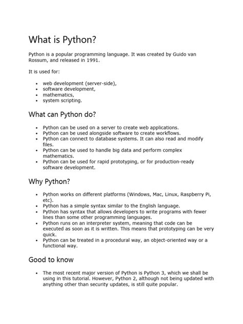 Part 2 Pdf Python Programming Language Command Line Interface