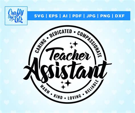 Teachers Assistant Svg Teachers Aide Svg Teacher Aid Svg Teachers