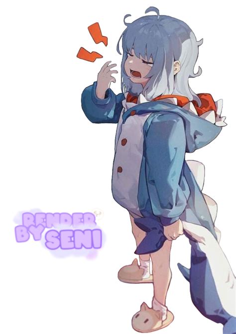 Gawr Gura Render By Senithao On Deviantart