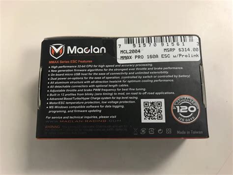 FS Maclan MMAX ESC W Prolink NISB R C Tech Forums