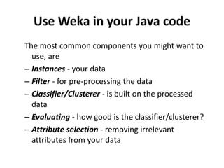 Saihw Weka Tutorial Pptx Machine Discovery And Social Network PPT