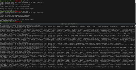 Cant Access Files Repos Internal Error Exit Status 128 Issue