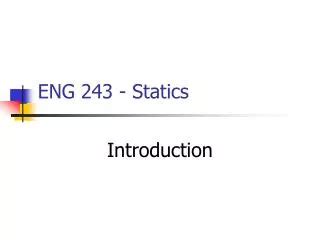 PPT Engineering Mechanics Statics PowerPoint Presentation Free Download ID 397455