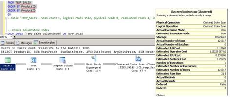 Sql Server Column Store Index Prosolutions