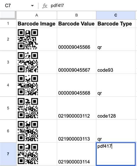 How To Generate Barcodes In Google Sheets