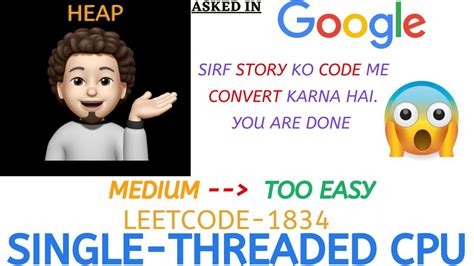 Single Threaded CPU Detailed Explanation Google Live Coding YouTube