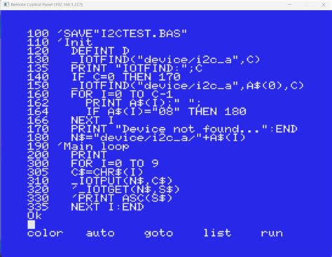 msx0でi2c通信を試してみた msx msx0 arduino