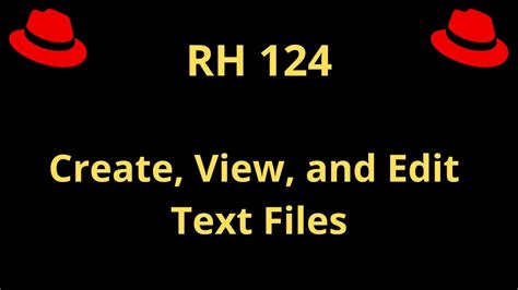 Create View And Edit Text Files Youtube