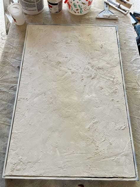 DIY Textured Canvas Art Jenna Sue Design