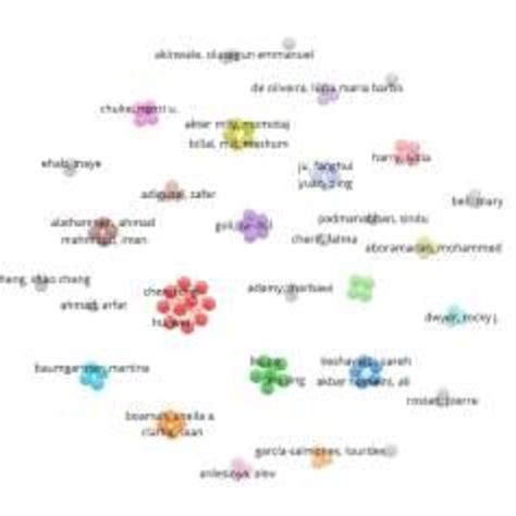 Co Authorship Network Visualization Unrelated Download Scientific Diagram