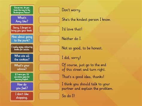Functions Practice 1 Match Up