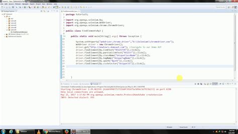 Findelement By Linktext Partiallinktest Class Tag Selenium Webdriver New Video