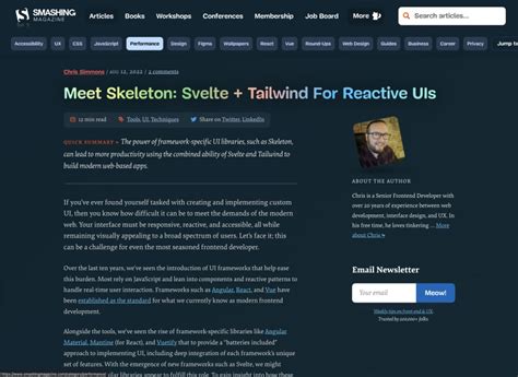 introducing skeleton a fully featured svelte component library dev