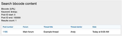 Search Bbcode Content Xf2 Addons