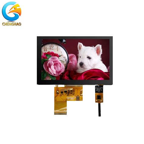 800x480 Resolution Tft Lcd Display 5 Inch Touch Screen With Ctp 5 Inch Lcd And 5 Inch Lcd