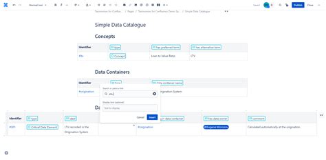 Taxonomies For Confluence