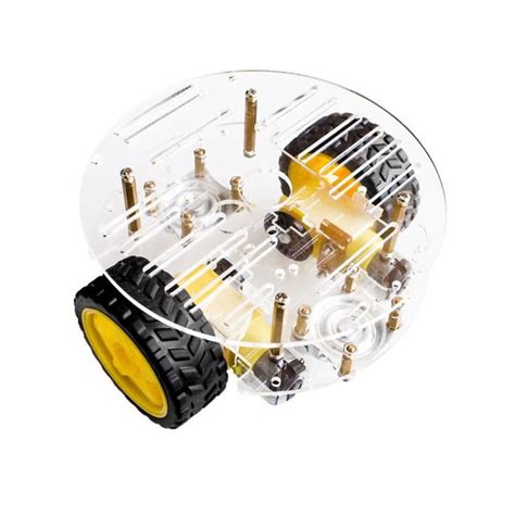 Jual Chasis Mobil Robot 2wd 2 Wd Smart Car Chassis For Arduino Bulat Shopee Indonesia