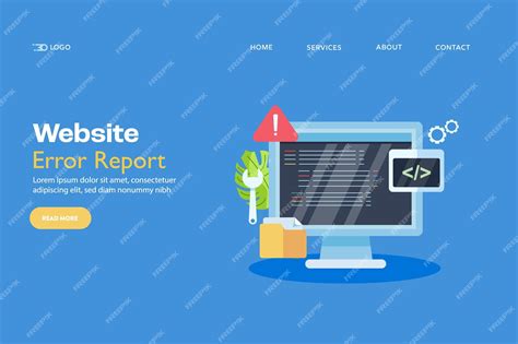 Premium Vector Website Bug Fixing Concept